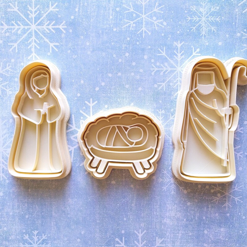 Nativity Cookie Cutters - Etsy
