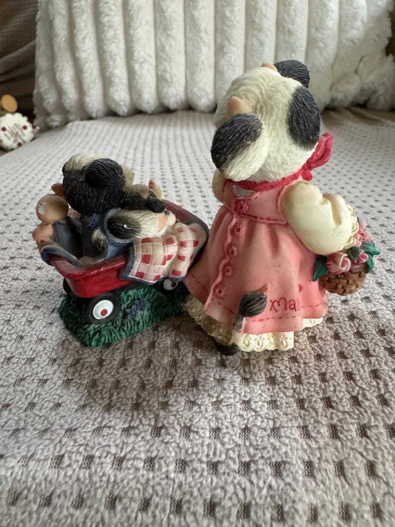 Vintage Enesco Mary Moo Moo's i'm Moovin' Into Spring 1995 - Etsy