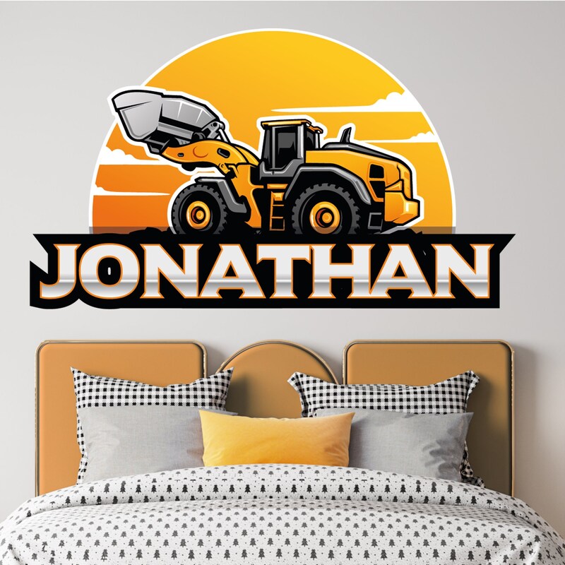 Construction Decals - Etsy