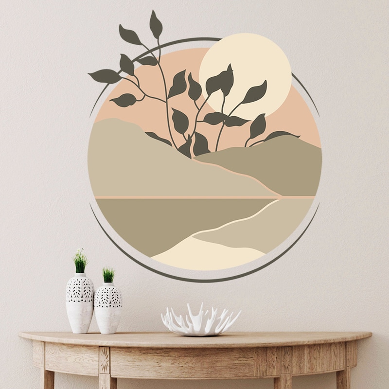 Circle Wall Decals - Etsy