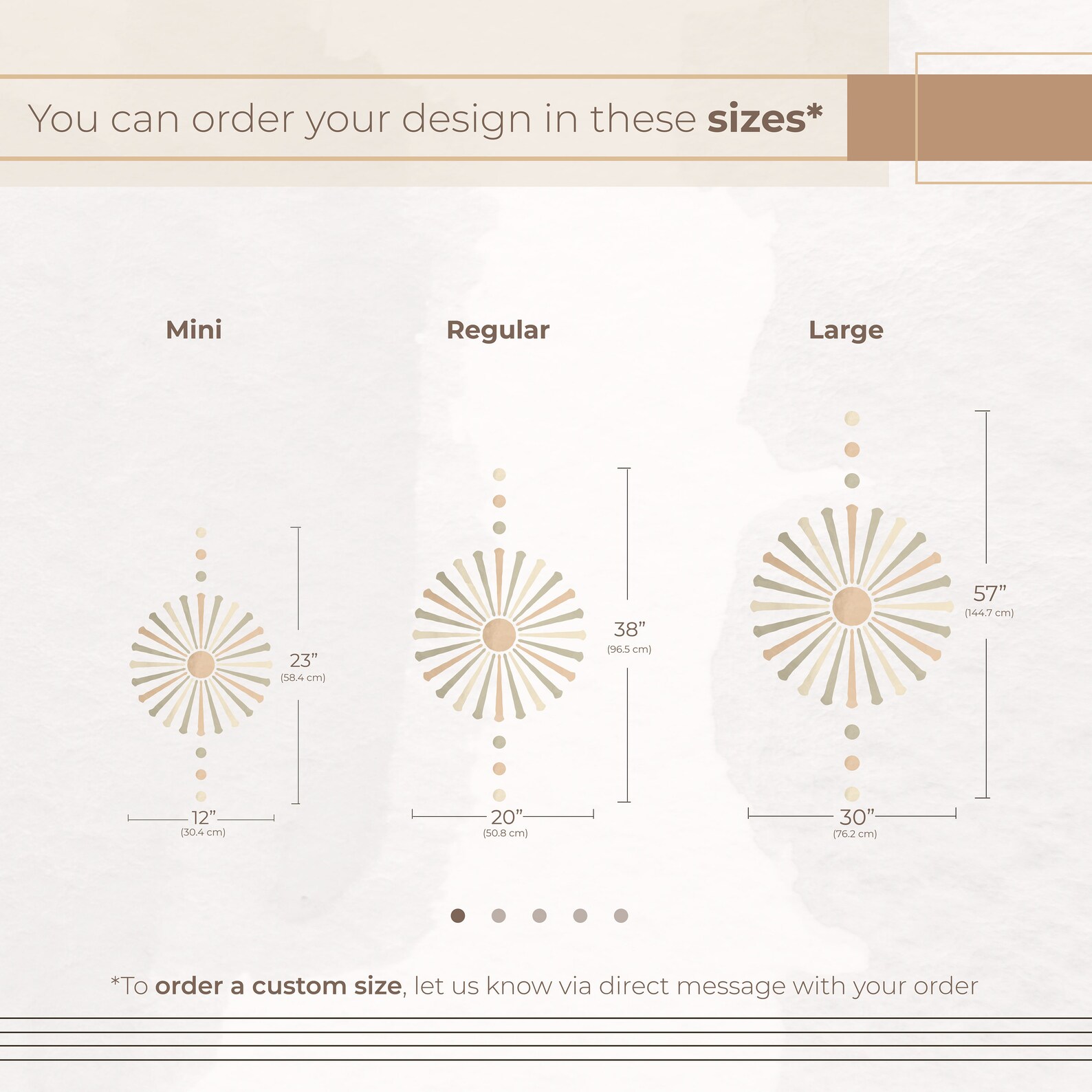 Sun, Boho, Wall Decal, Bohemia, Wall Sticker, Wallpaper, Boho Wall ...