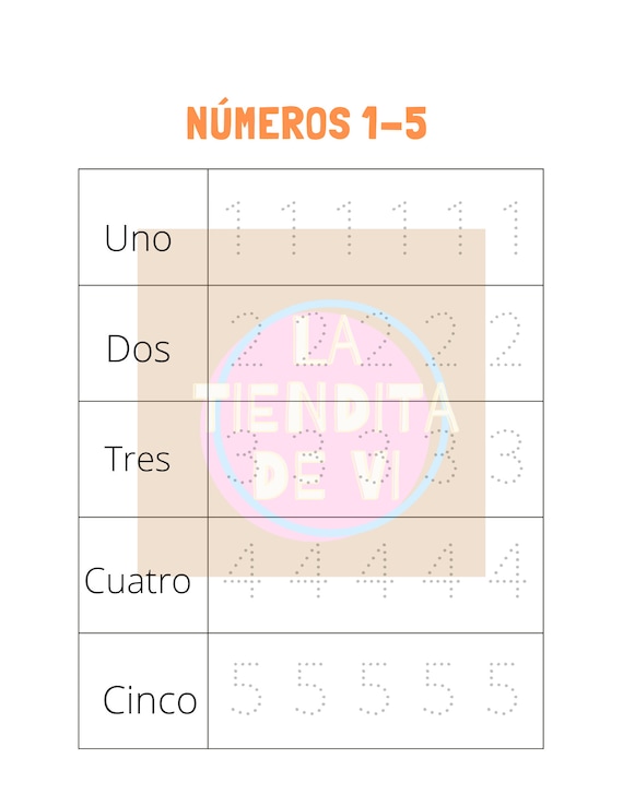 Learn Numbers In Spanish