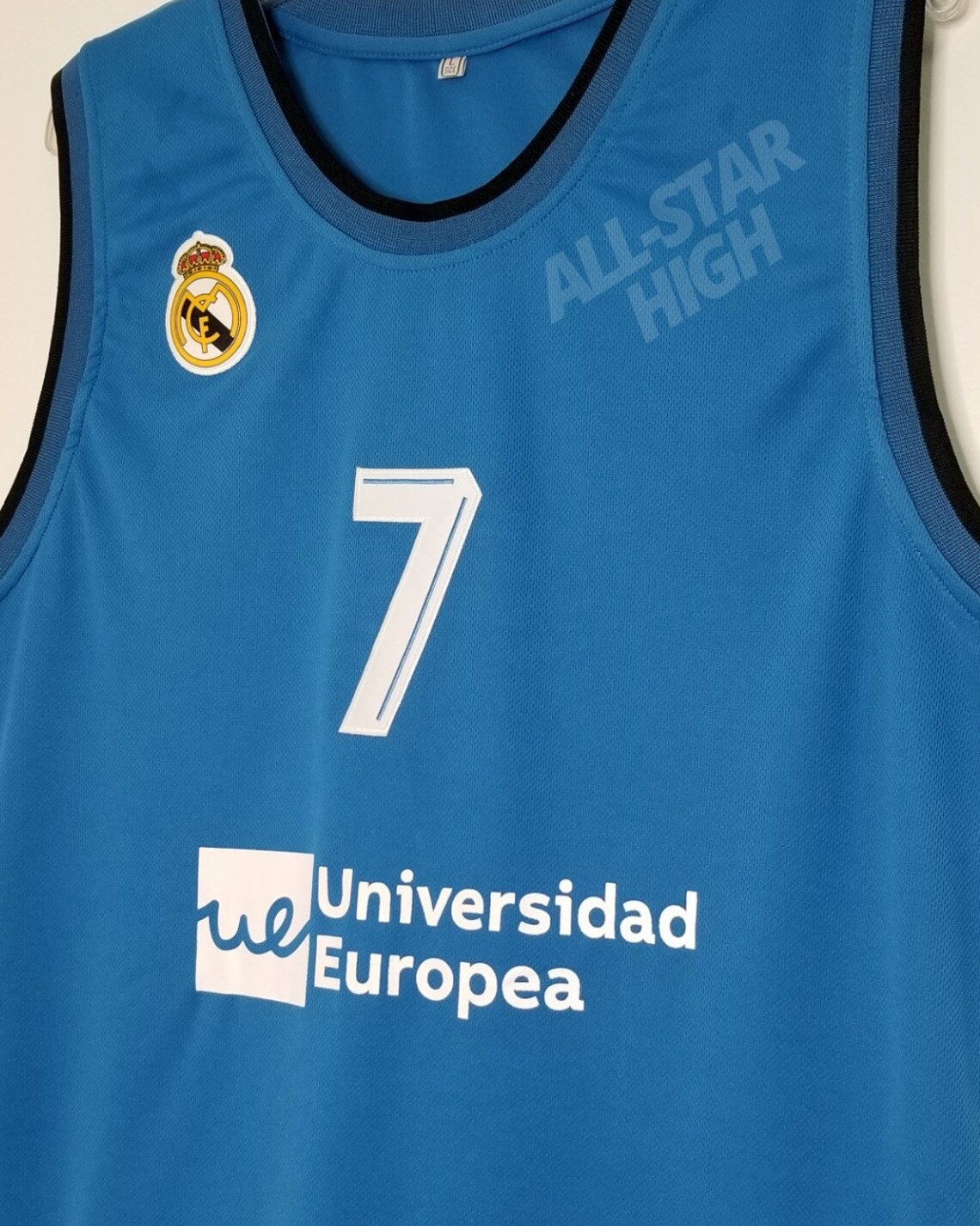 Luka Doncic Real Madrid Euro Basketball Jersey blue - Etsy