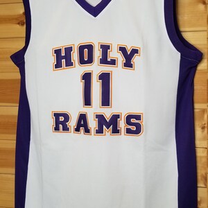 John Wall High School Basketball Jersey - Holy Rams | Custom Throwback ...