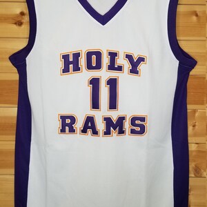 John Wall High School Basketball Jersey - Holy Rams | Custom Throwback ...