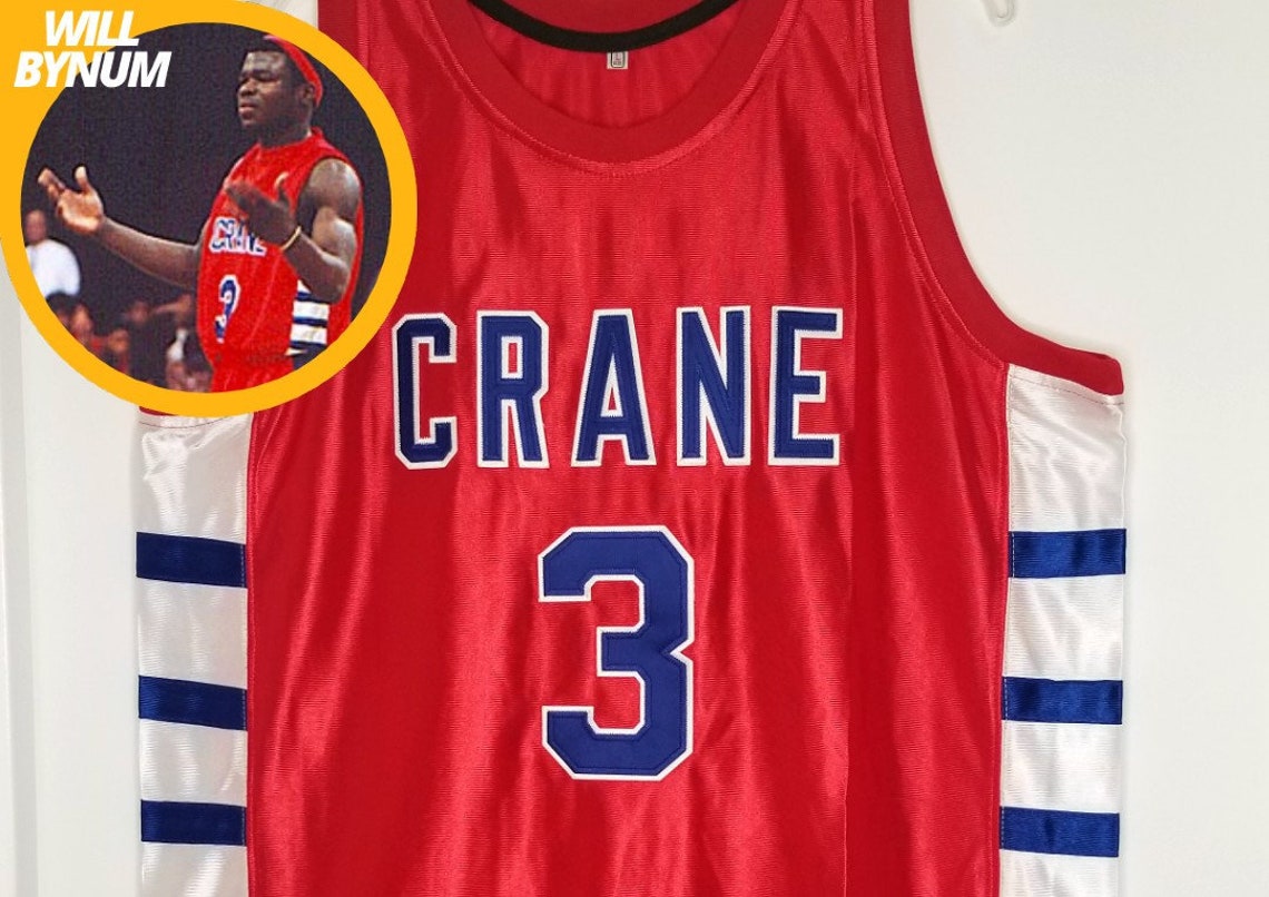 Will Bynum High School Basketball Jersey - Crane | Throwback Custom ...