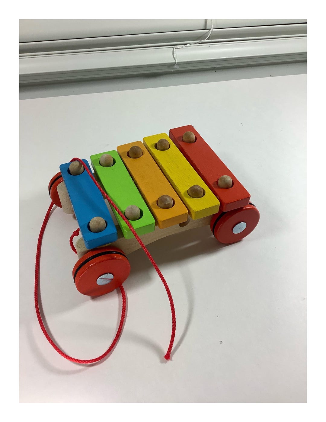 Vintage Goki Wooden Xylophone Pull Toy, German Baby Gift - Etsy
