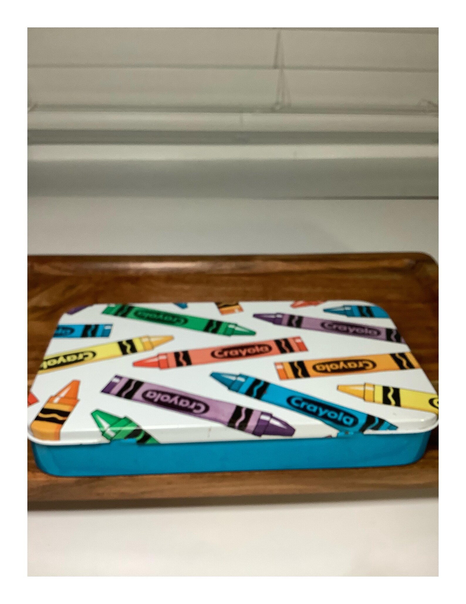 Vintage 1991 Crayola Crayon Tin, Collectable Tin, Collectable Toys ...