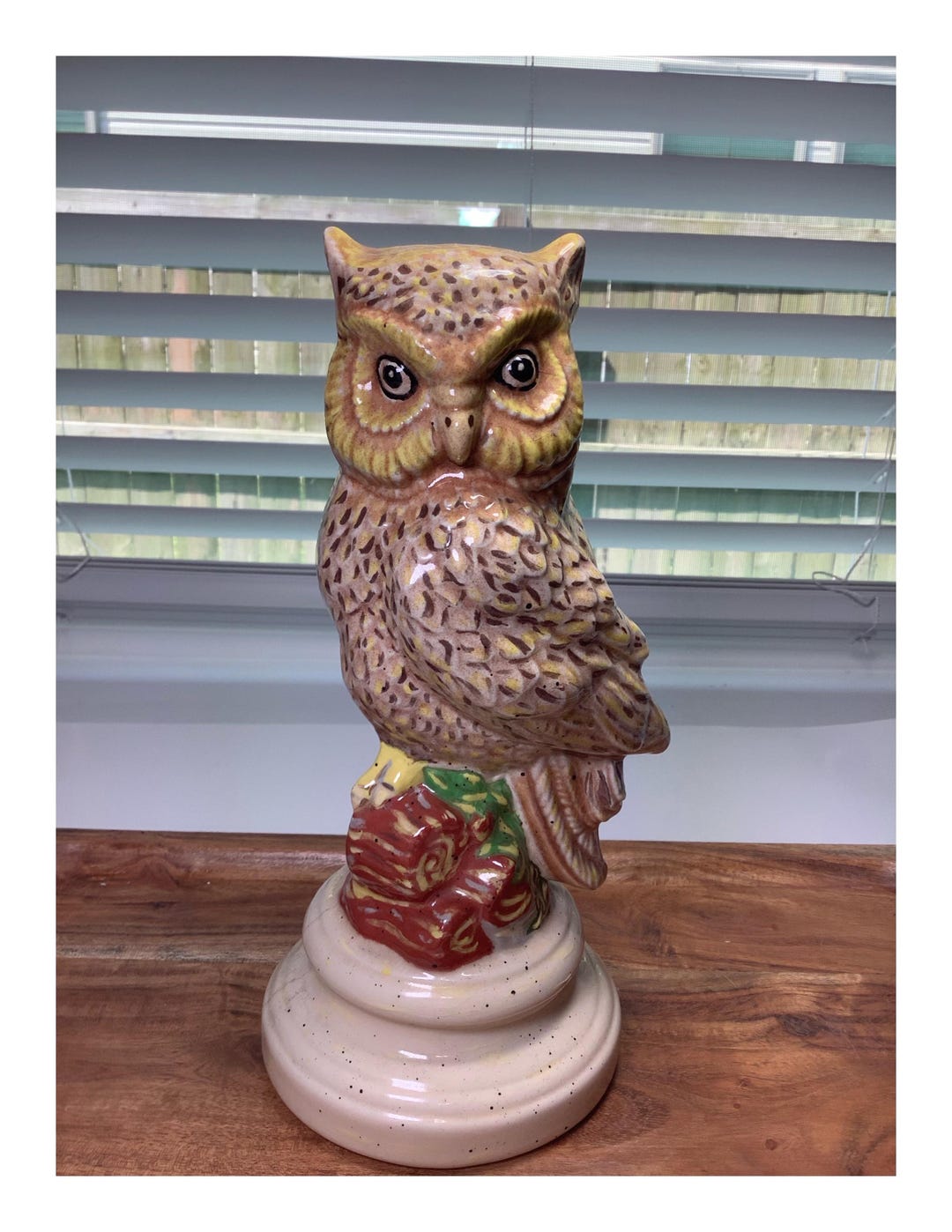 Vintage MCM Ceramic Owl Figurine: Collectible Bird Decor, Read ...
