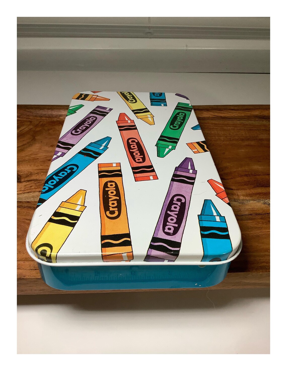 Vintage 1991 Crayola Crayon Tin, Collectable Tin, Collectable Toys ...