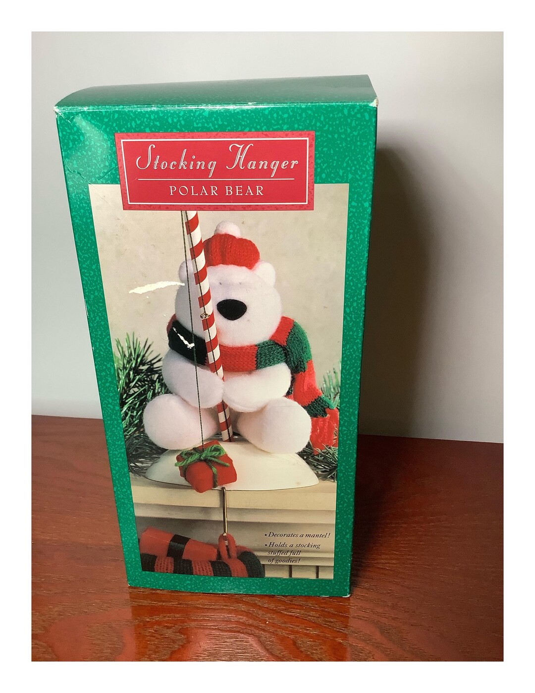 Vintage Hallmark Christmas Stocking Holder, in Box. - Etsy
