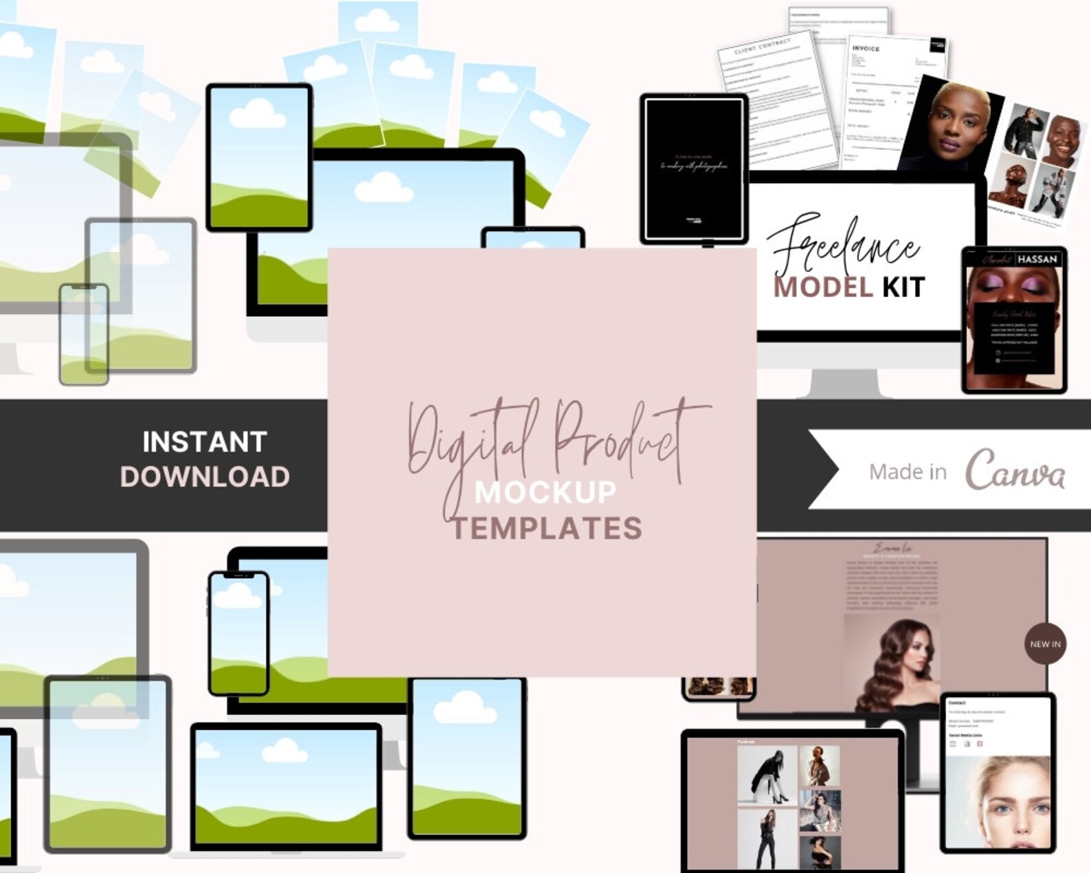 Canva Mockup Templates