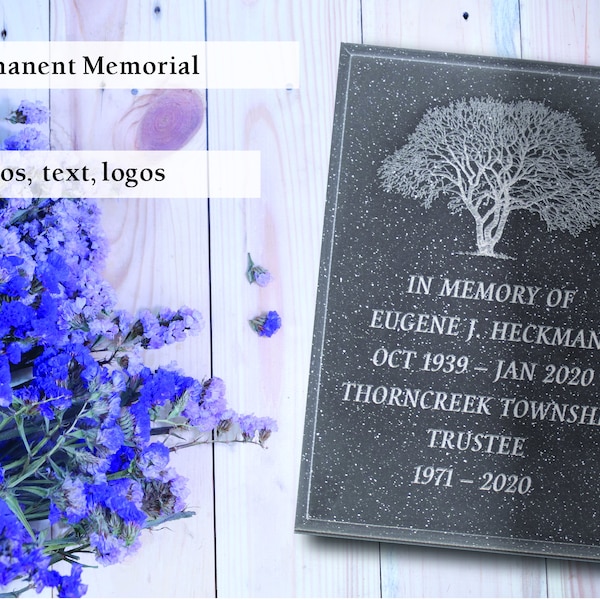 Outdoor Memorial Plaque - Etsy