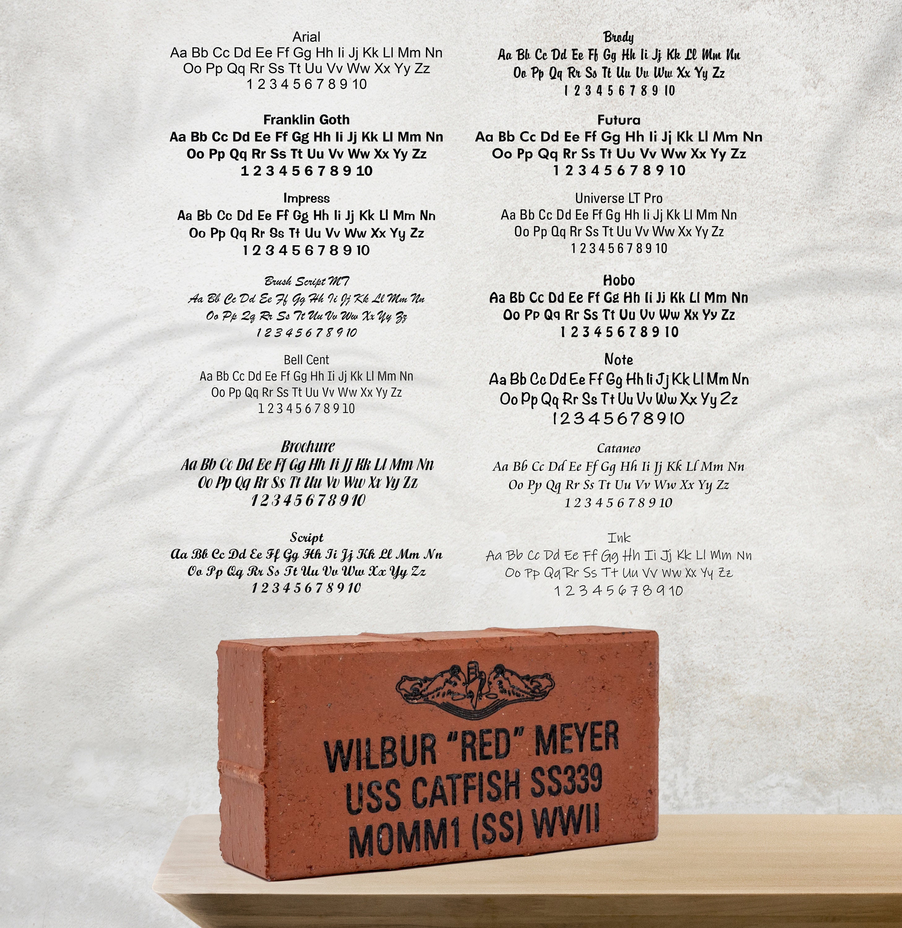 Engraved Brick Personalized Engraved Permanent Memorial Brick - Etsy