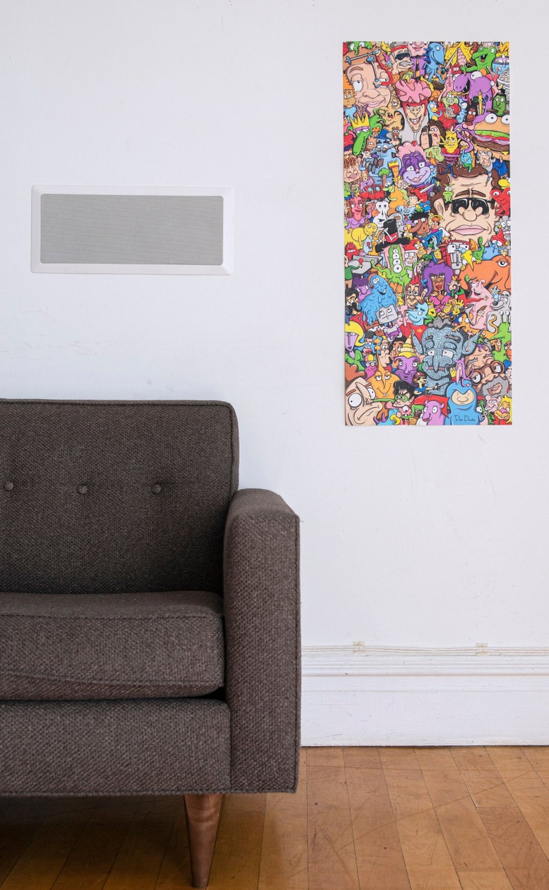 The Ultimate Cartoon Collage - Etsy