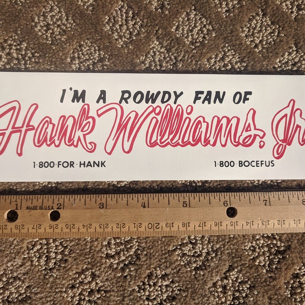 Hank Williams Jr - Etsy