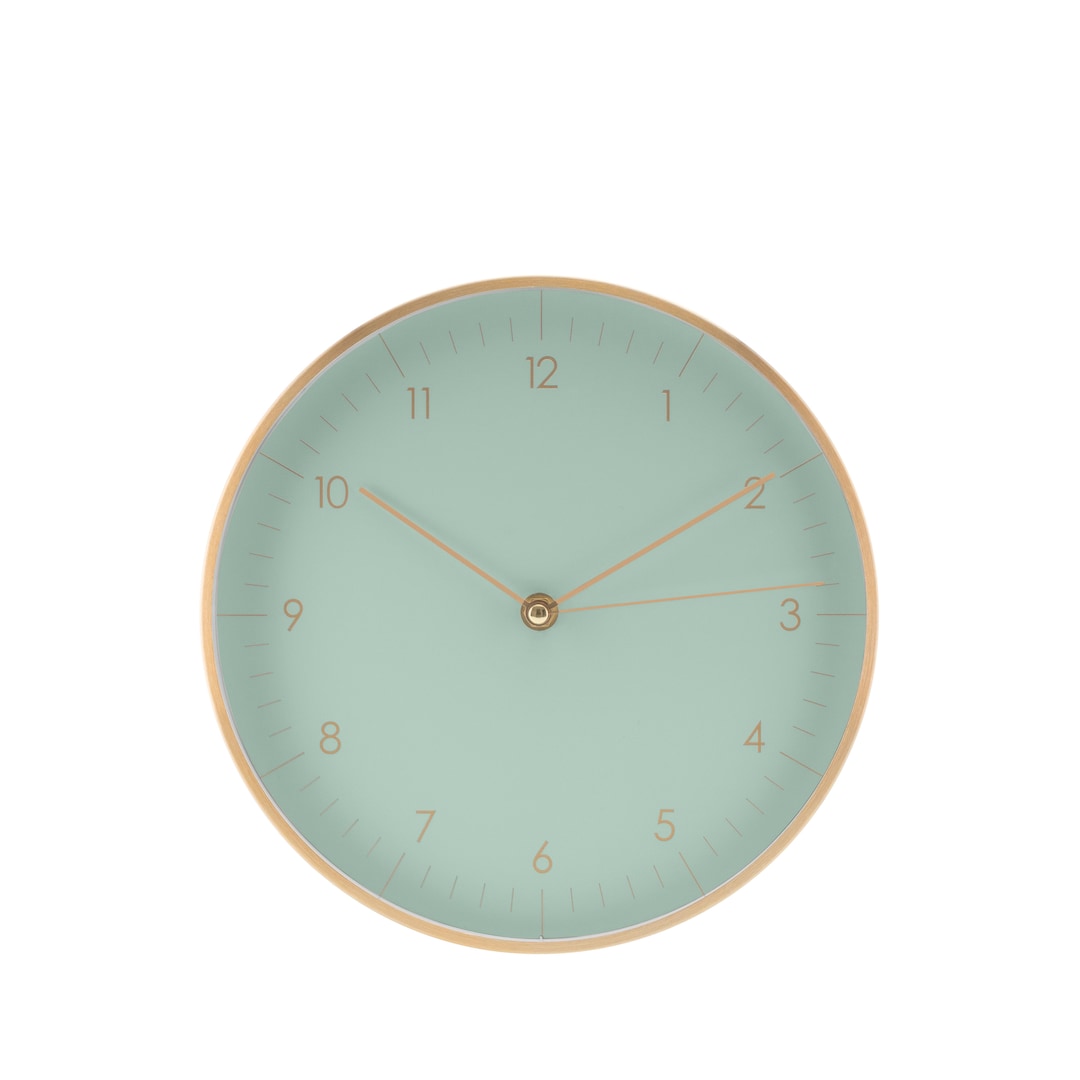 Silent, Minimalist Wall Clock Without Ticking, With Second Hand, Home ...