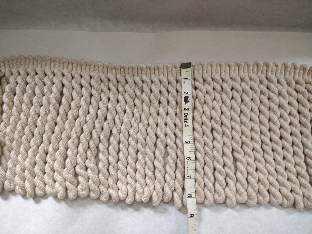 Hemp Linen Thick Twisted Trim - Etsy