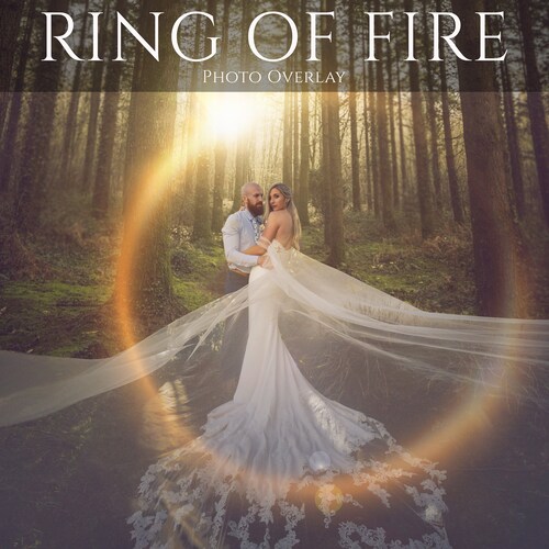 3 Ring of Fire Overlays Copper Tube Lens Flare Fire Ring - Etsy