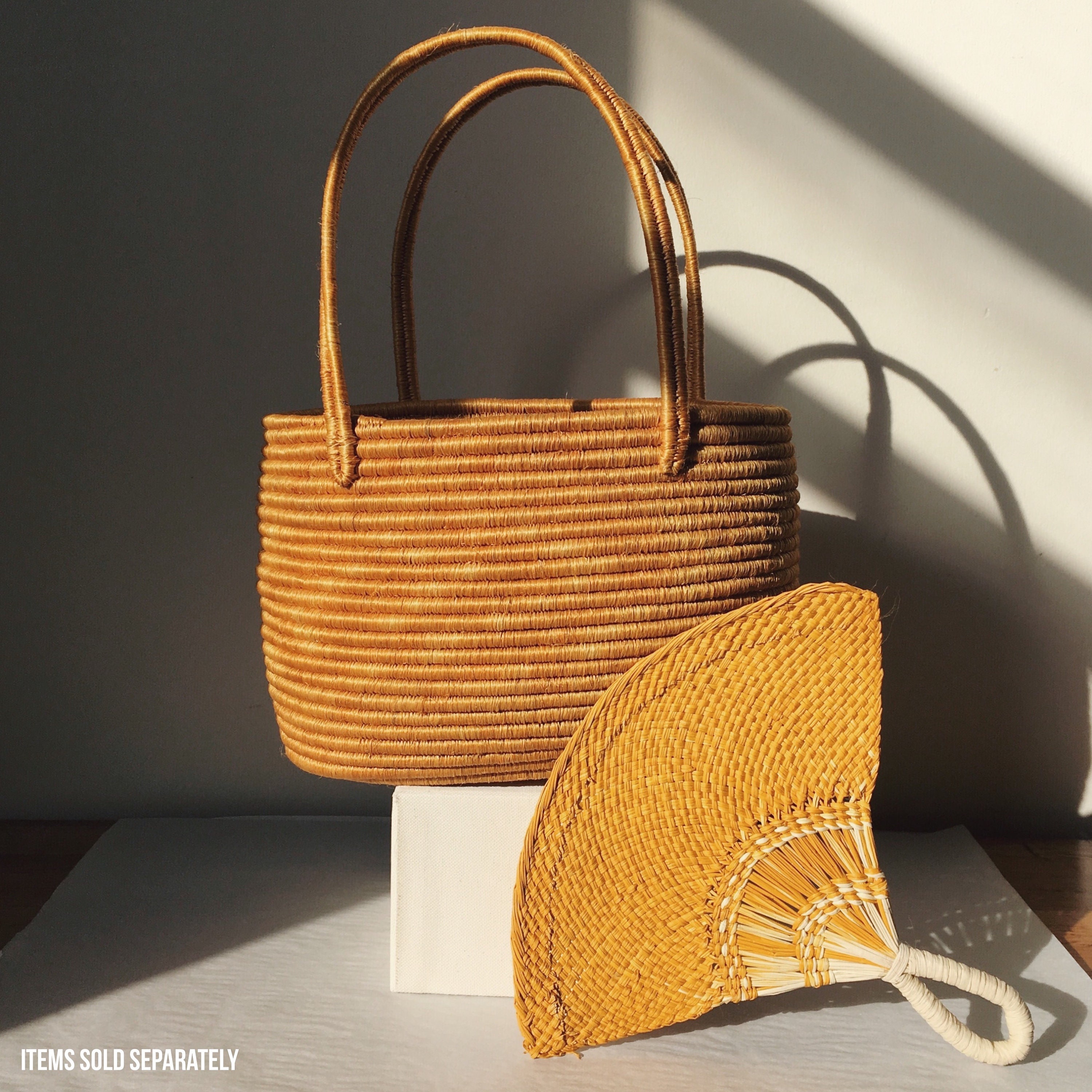 Petite Woven Straw Bag in Gold Color Handmade in Colombia - Etsy