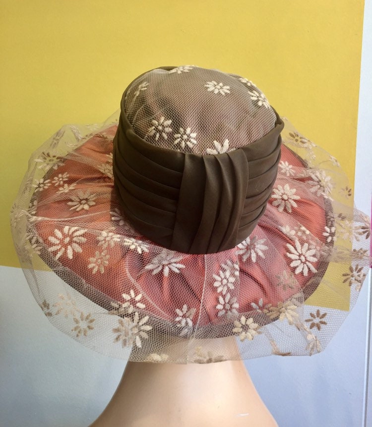 70s Floppy Hat. Boho Vintage Original. Genuine 1970s Elegant | Etsy