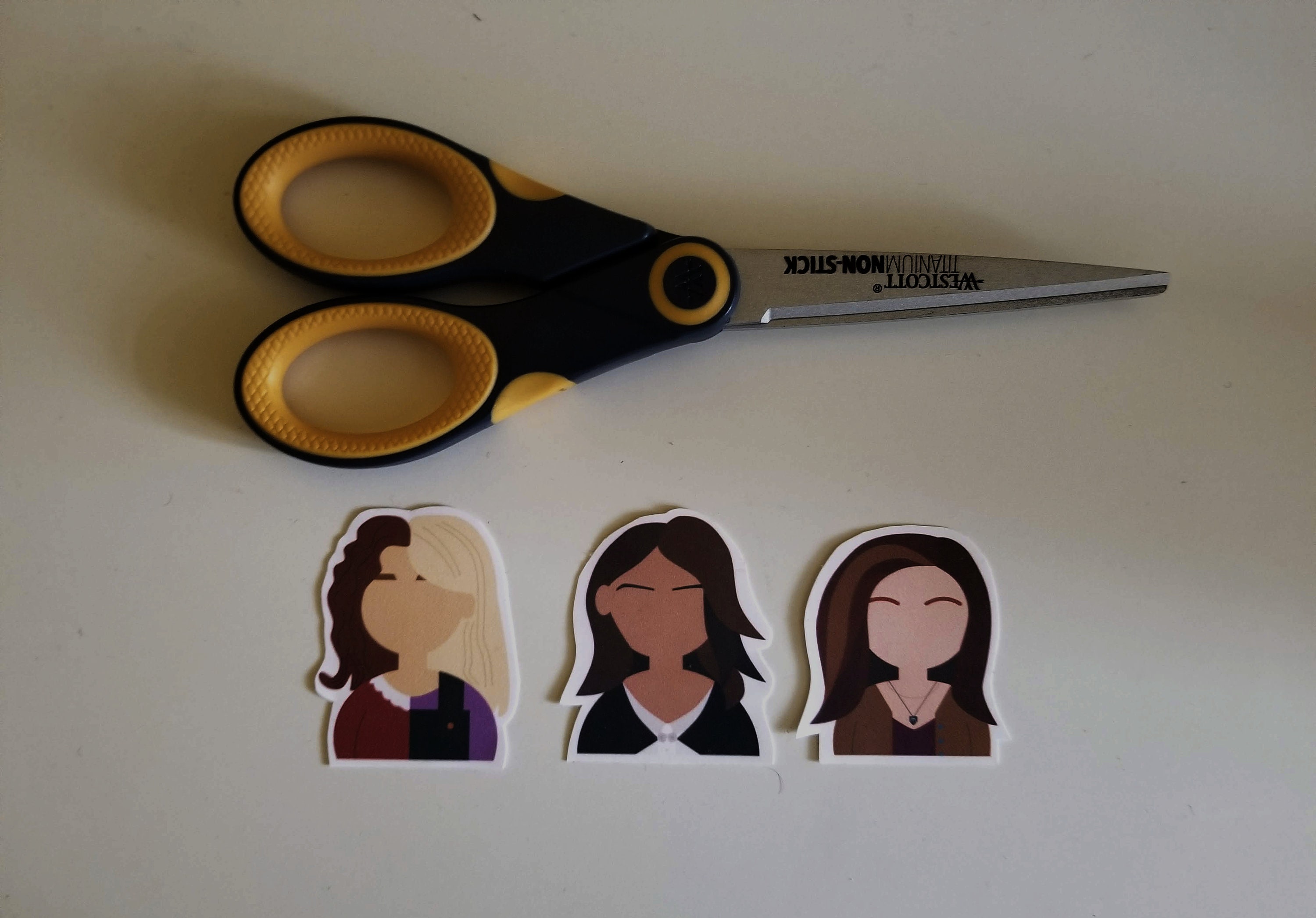 Legacies Stickers Female Characters Sticker Set - Etsy