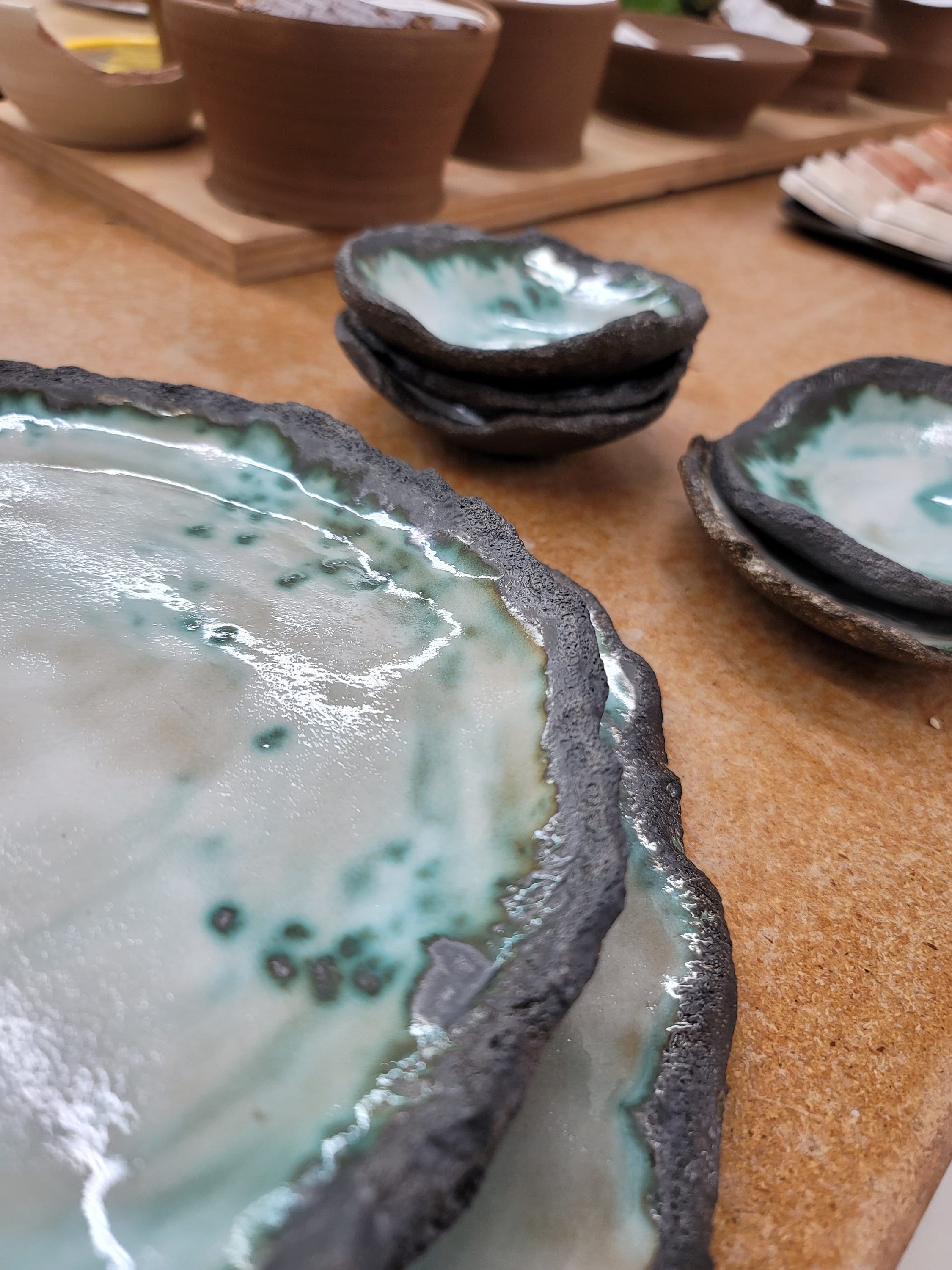 Rustic Plate Rustic Stone Plate Stone Rustic Dish Rustic Stone Dish ...