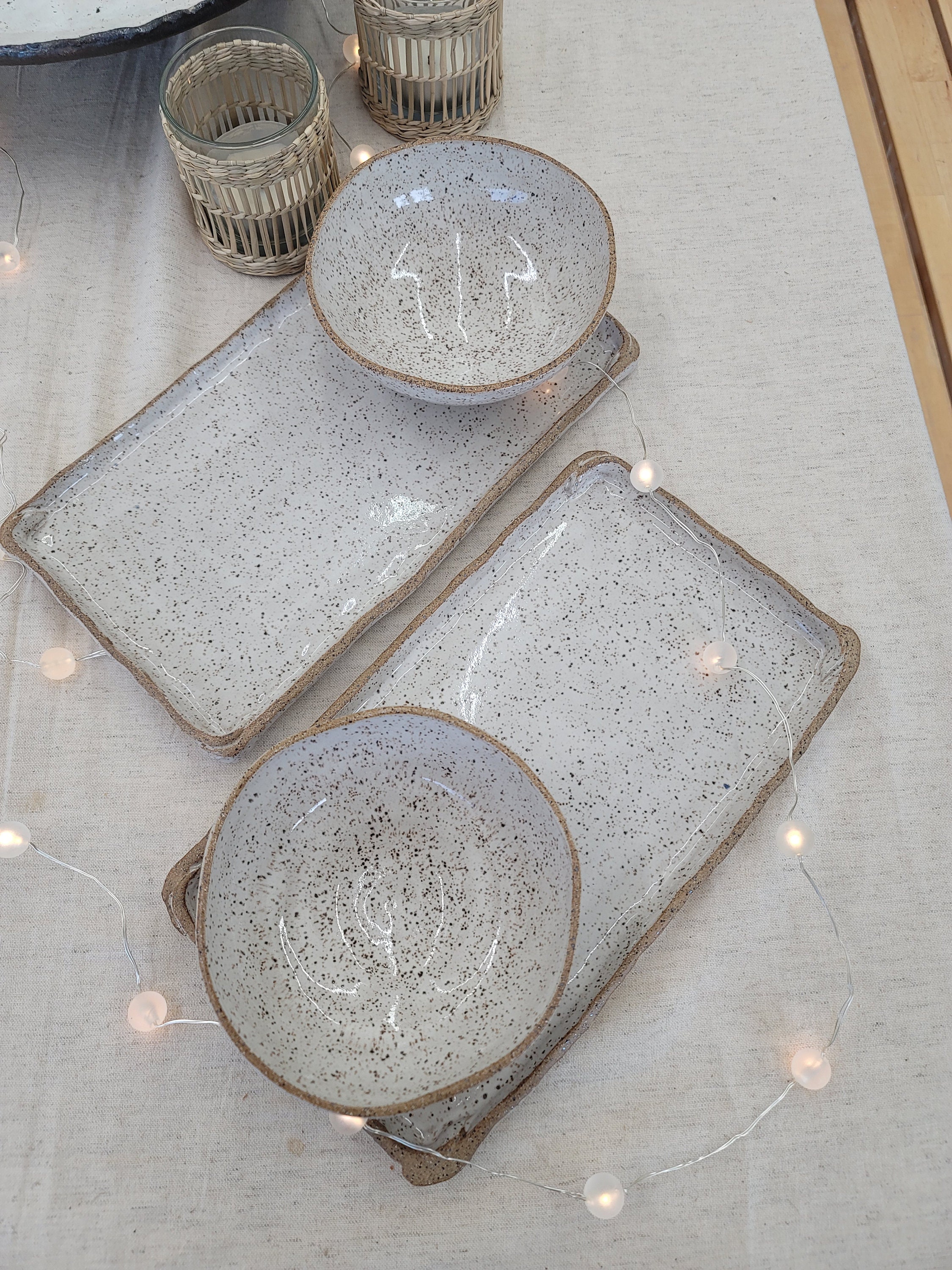 Soup and Sandwich Set Soup Sandwich Farmhouse Plate Set Farmhouse Dish ...