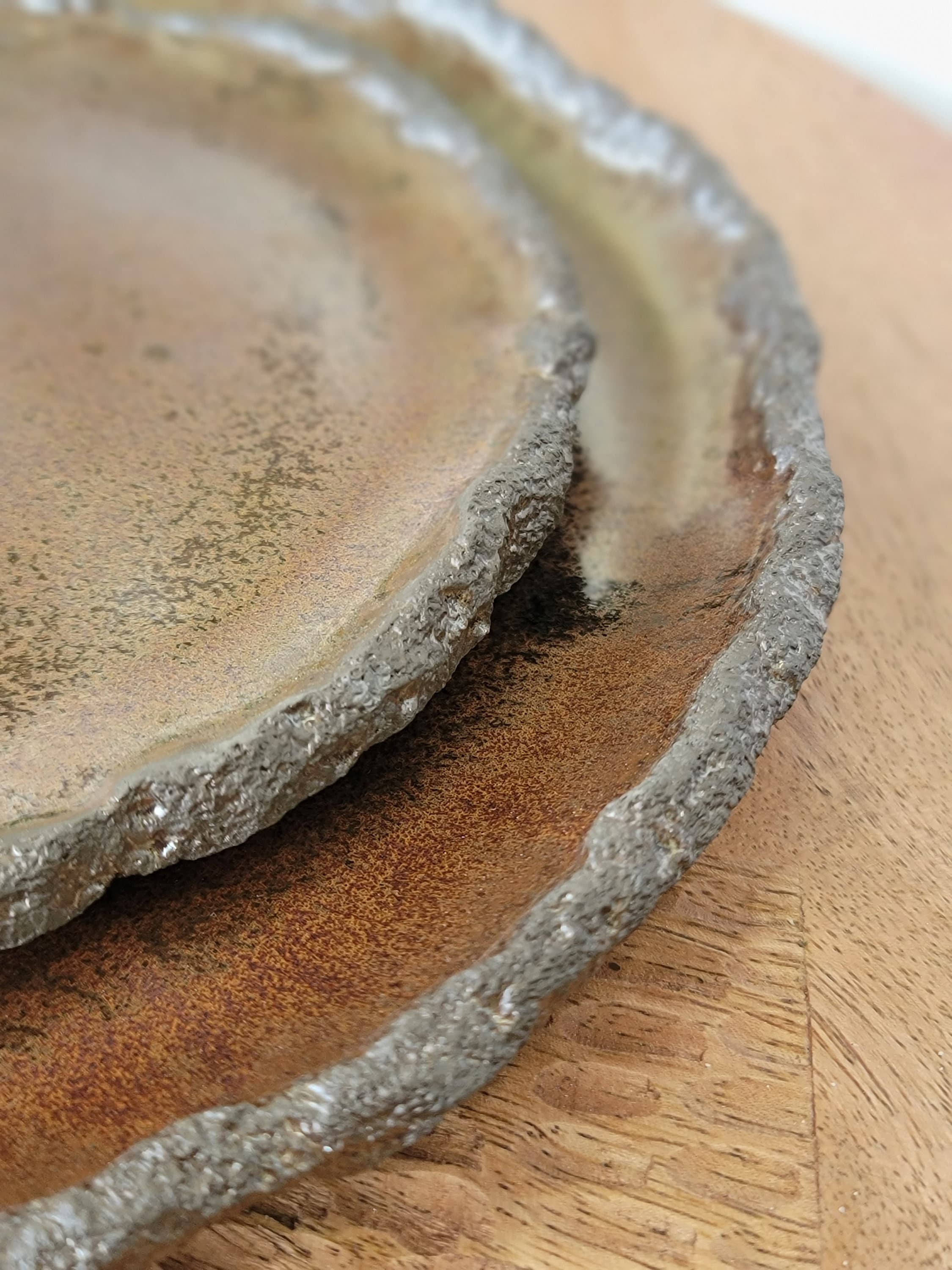 Rustic Plate Rustic Stone Plate Stone Rustic Dish Rustic Stone Dish ...