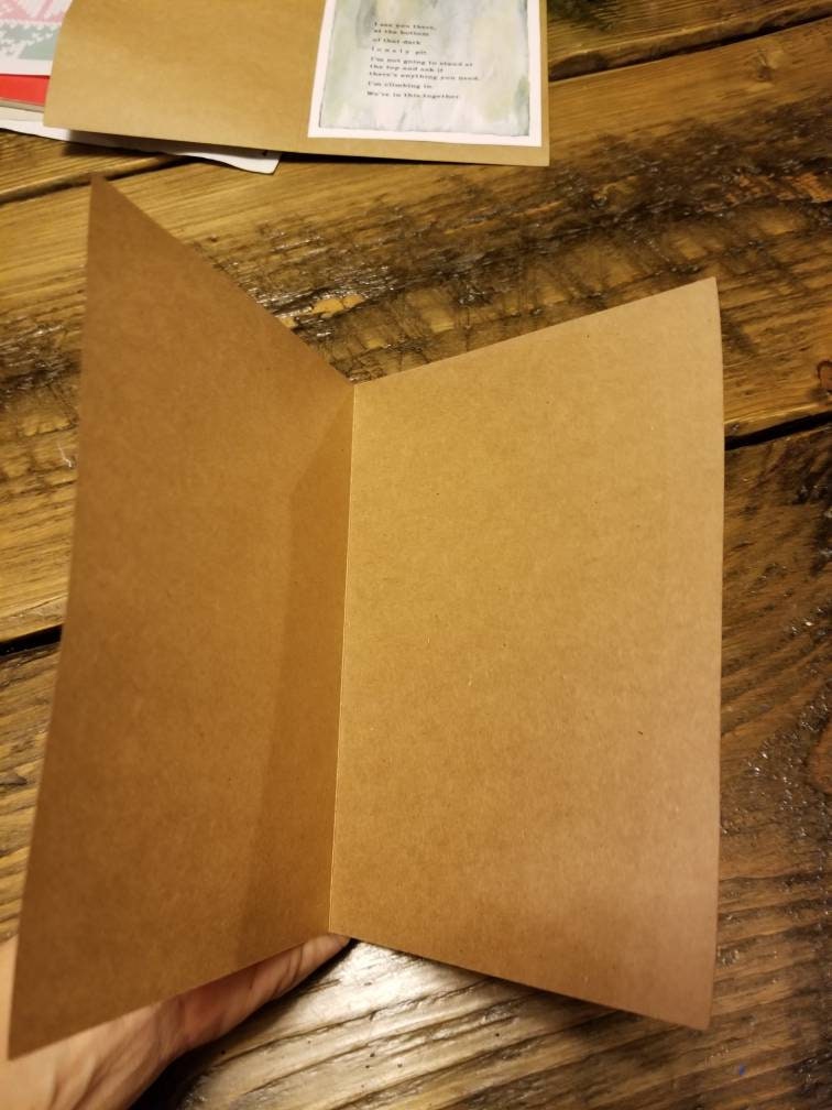 Standing Beside You Sympathy Card, Bereavement Card, Memorial, Death of ...