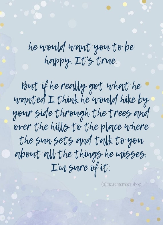 He-happy Don't Know What to Say Sympathy Card Dad - Etsy