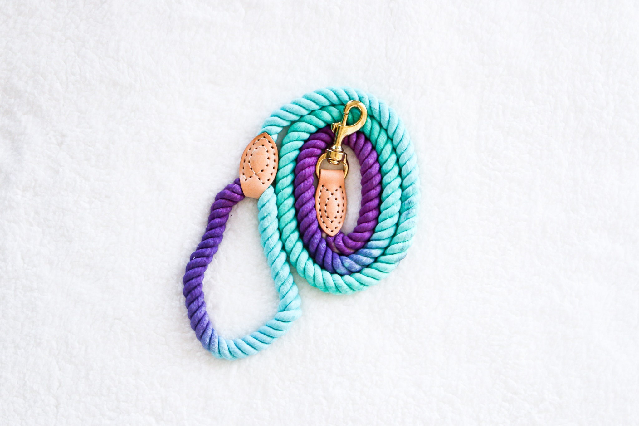 Braided Pet Leash Cute Pet Leash Pet Leash Ombre Rope Dog | Etsy