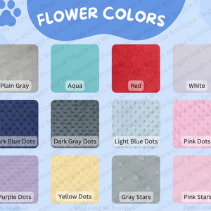 Personalized Flower Dog Toy With Squeaker: Handmade in USA - Etsy