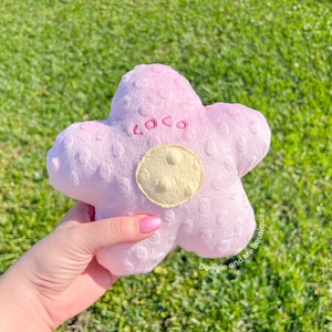 Personalized Flower Dog Toy With Squeaker, Dog Toy, Cute Dog Toy ...