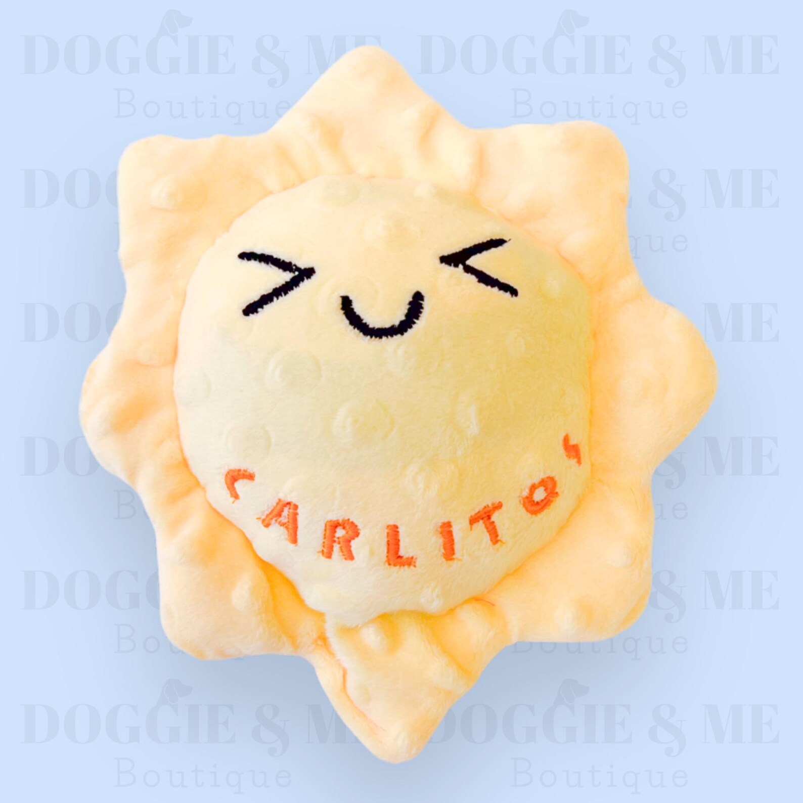 Personalized Sun Dog Toy With Squeaker: Handmade Plush Gift - Etsy