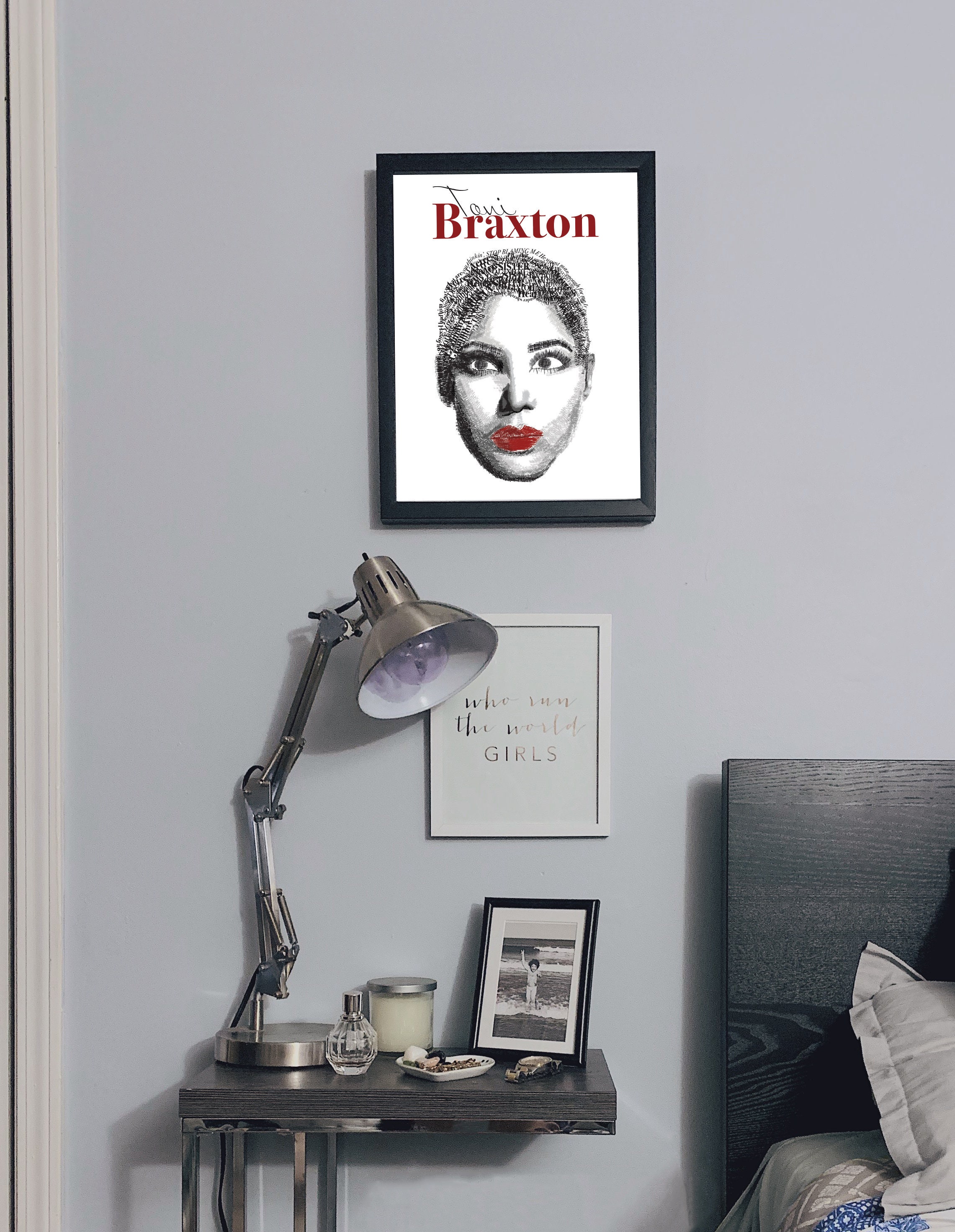 Toni Braxton Word Art Tribute Poster Wall Art | Etsy