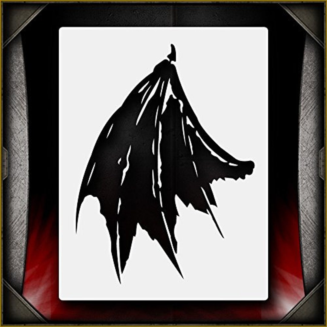 Evil Wing 2 Airsick Airbrush Stencil Template - Etsy
