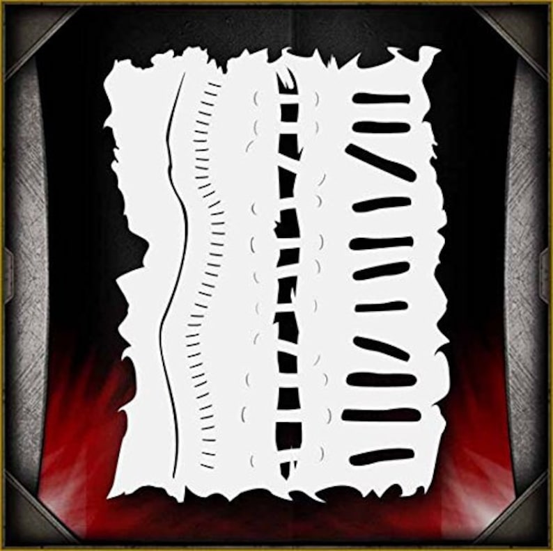 Stitches Airsick Airbrush Stencil Template - Etsy