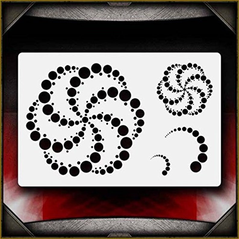 Crop Circles Airsick Airbrush Stencil Template - Etsy