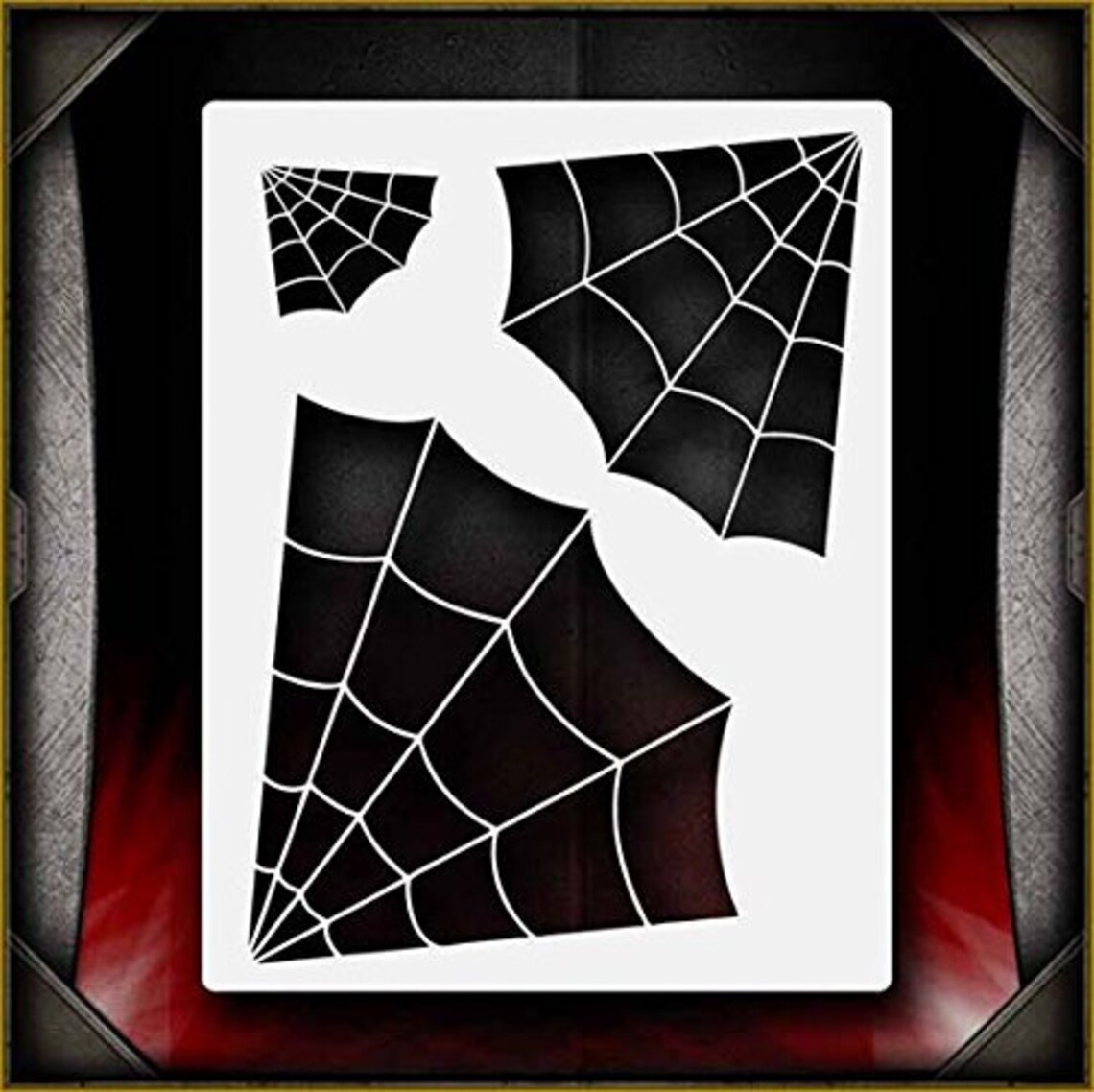 Spider Webs Airsick Airbrush Stencil Template - Etsy