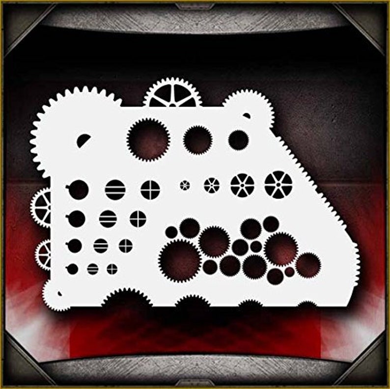 Gear Master Airsick Airbrush Stencil Template - Etsy
