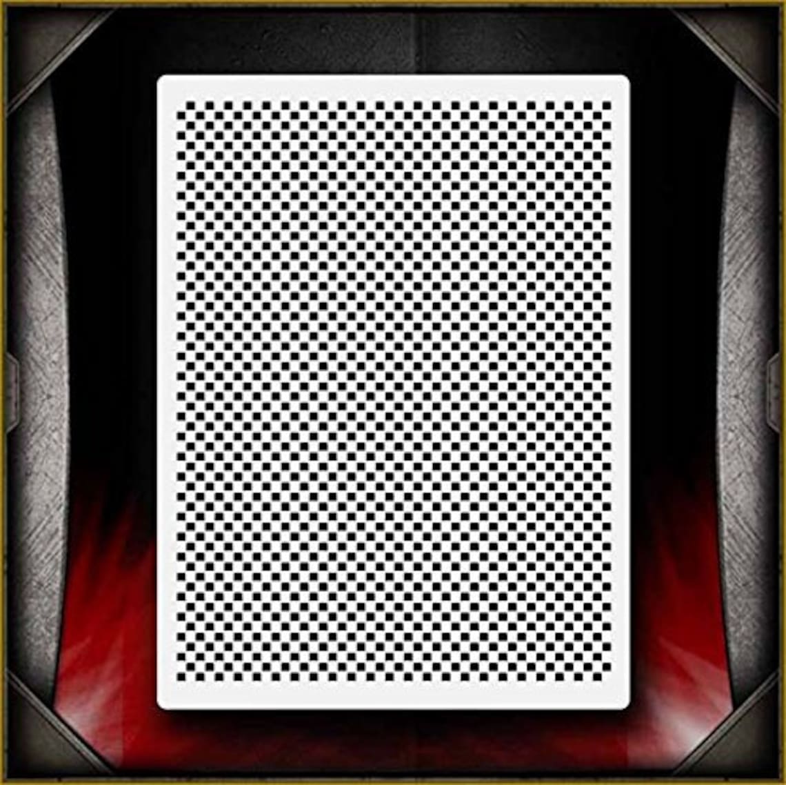 Carbon Fiber Airsick Airbrush Stencil Template - Etsy