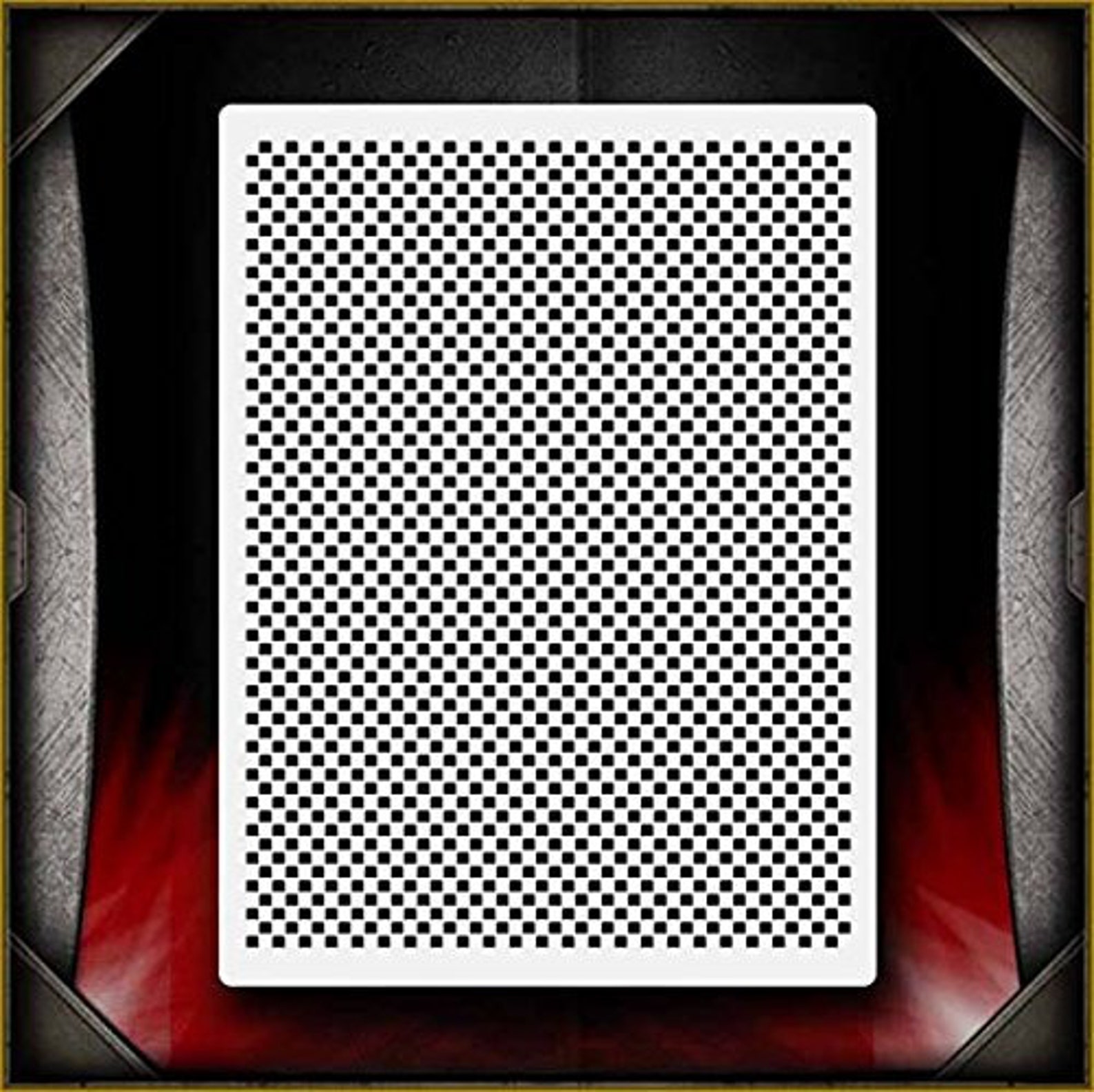 Carbon Fiber Airsick Airbrush Stencil Template - Etsy