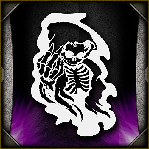 Grim Reaper 14 Airsick Airbrush Stencil Template - Etsy
