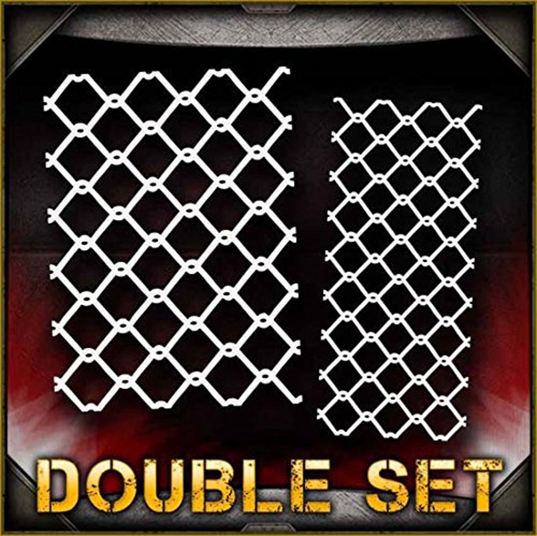 Chainlink 1 Airsick Airbrush Stencil Template - Etsy