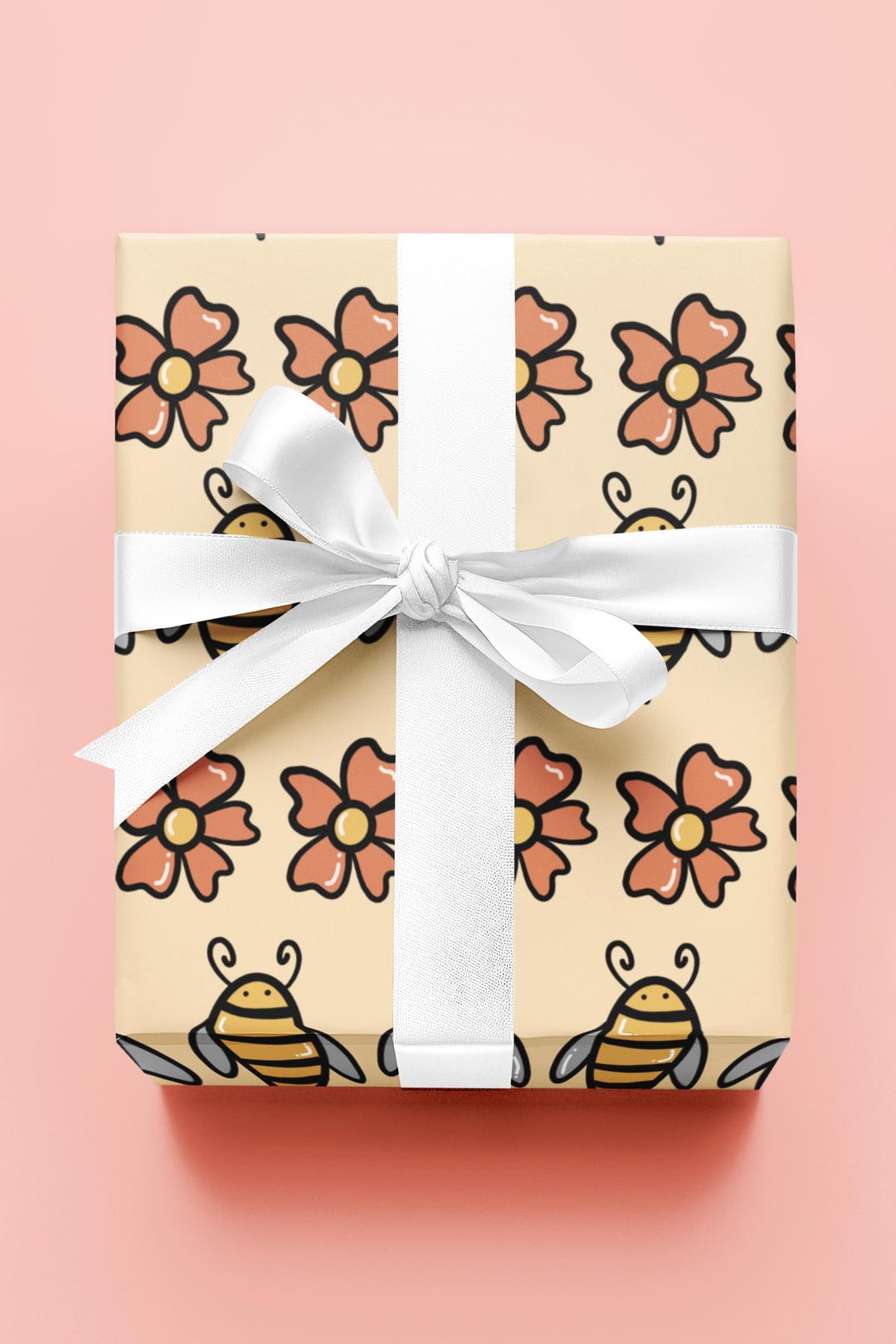 Bumblebee Wrapping Paper Sheets - Etsy
