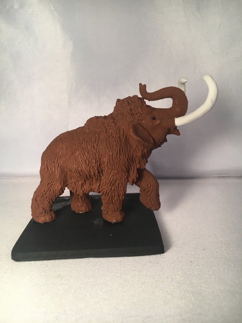 Mammoth Painted Dnd Miniature/wild Shape/polymorph/animal - Etsy