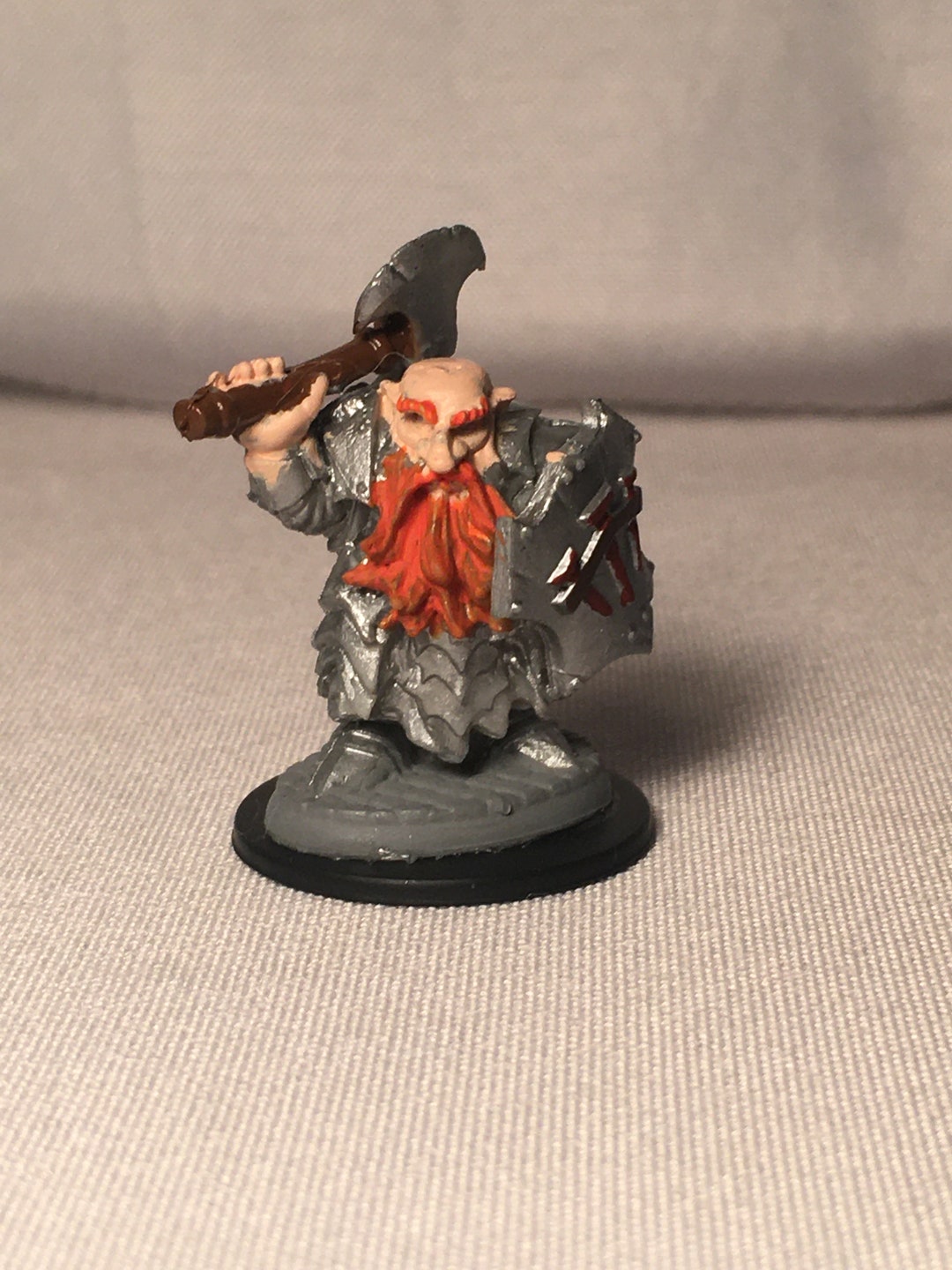 Dwarf Paladin Painted Dnd Miniature/dwarf Fighter Dnd Hand Painted Mini ...