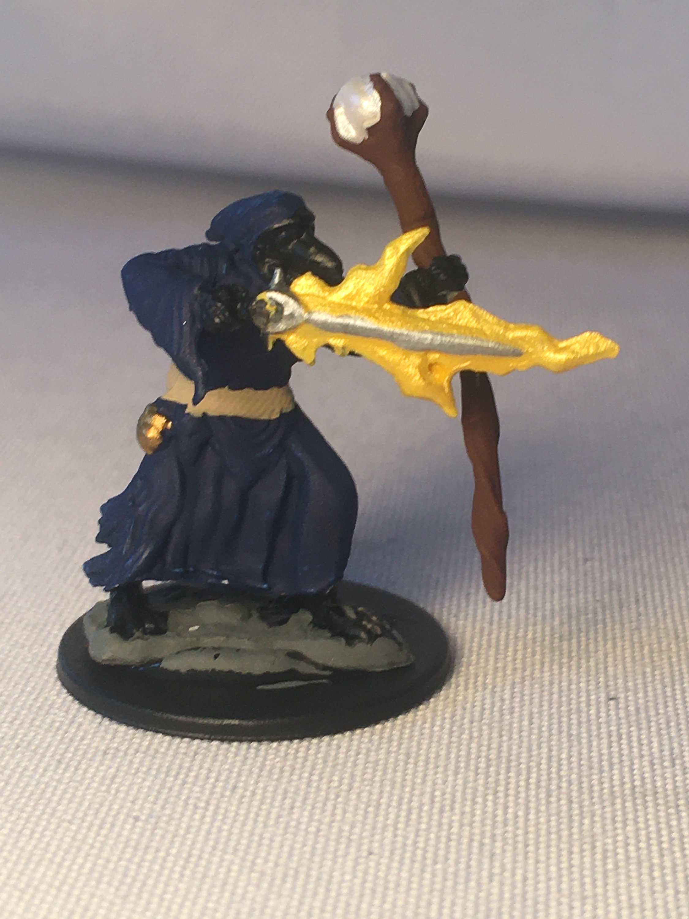 Kenku Wizard Painted DnD Miniature/Kenku Sorcerer Hand Painted | Etsy