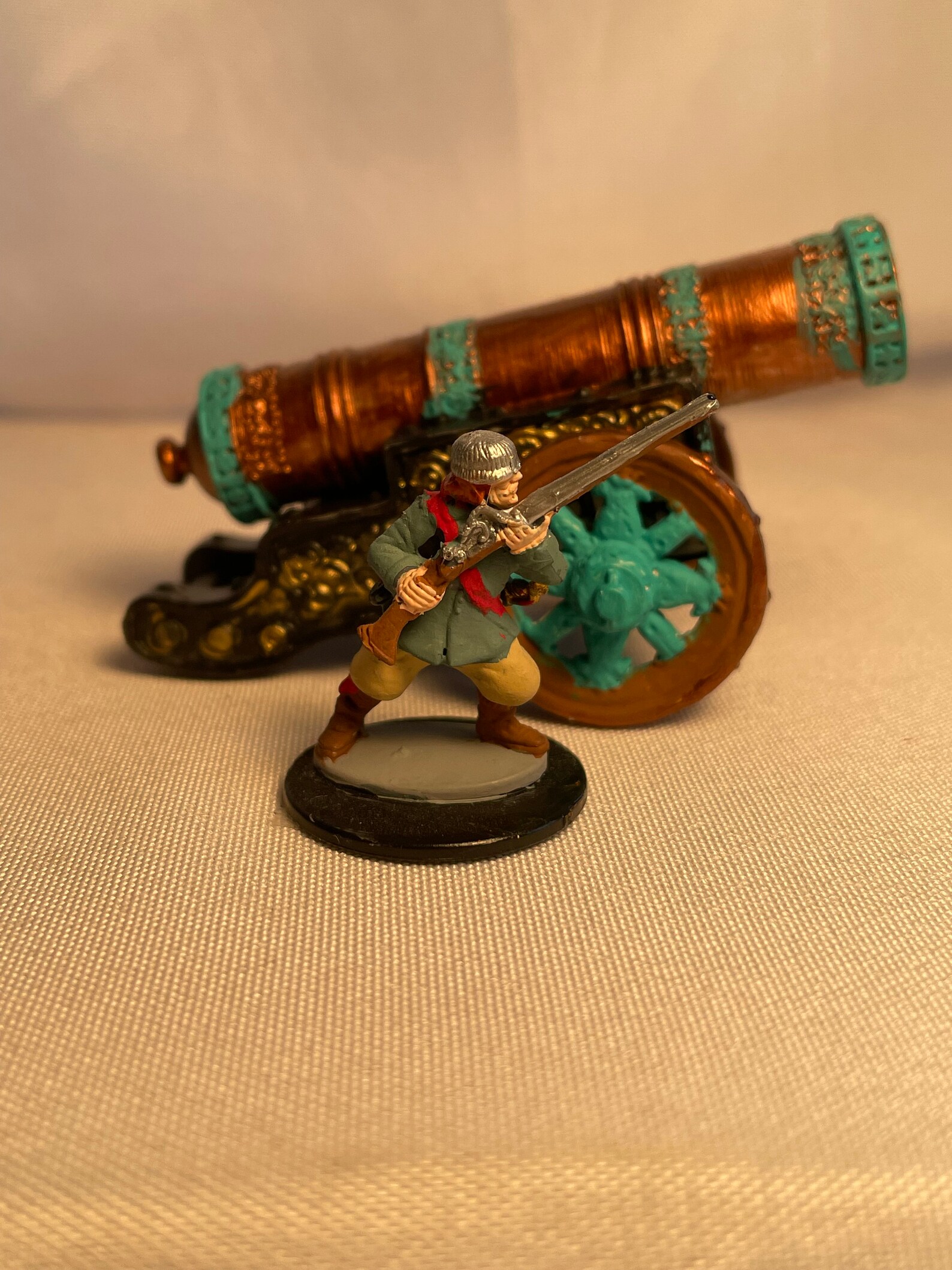 Cannon/huge/painted Dnd Miniature/siege Gun D&D Hand Painted | Etsy